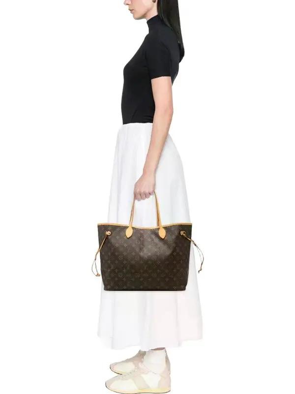 LOUIS VUITTON Monogram Neverfull Gm Tote Bag - Brown