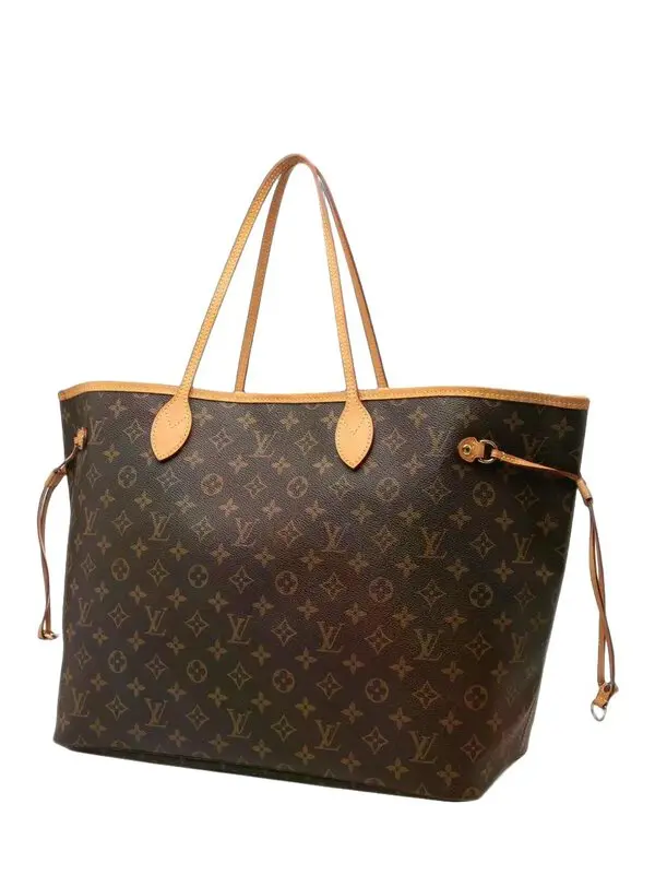 LOUIS VUITTON 2015 Monogram Neverfull Gm Tote Bag - Brown