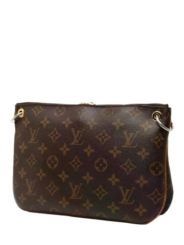 LOUIS VUITTON 2017 Monogram Lorette Crossbody Bag - Brown