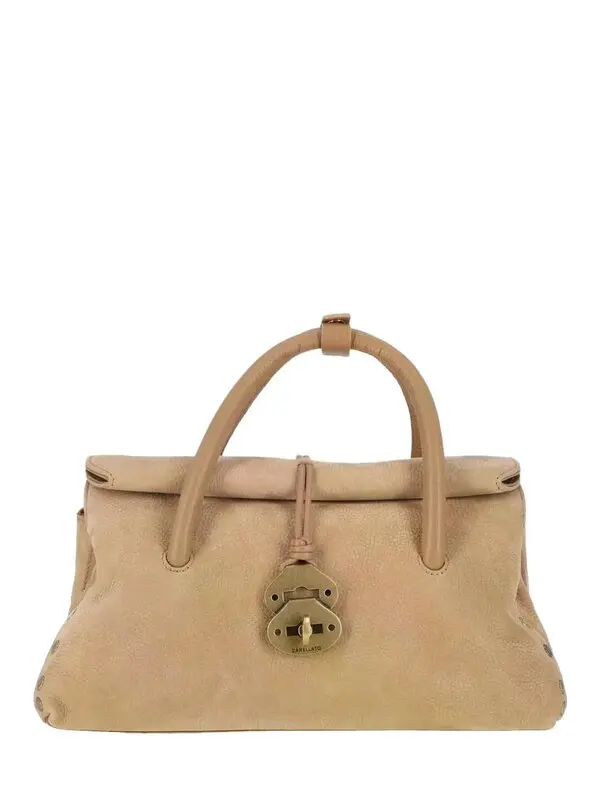 ZANELLATO Small Dotta Jones Shoulder Bag - Neutrals