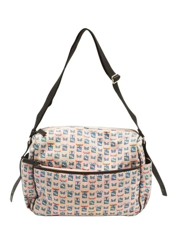 Fendi Monster Ff Zipped Changing Bag - Pink