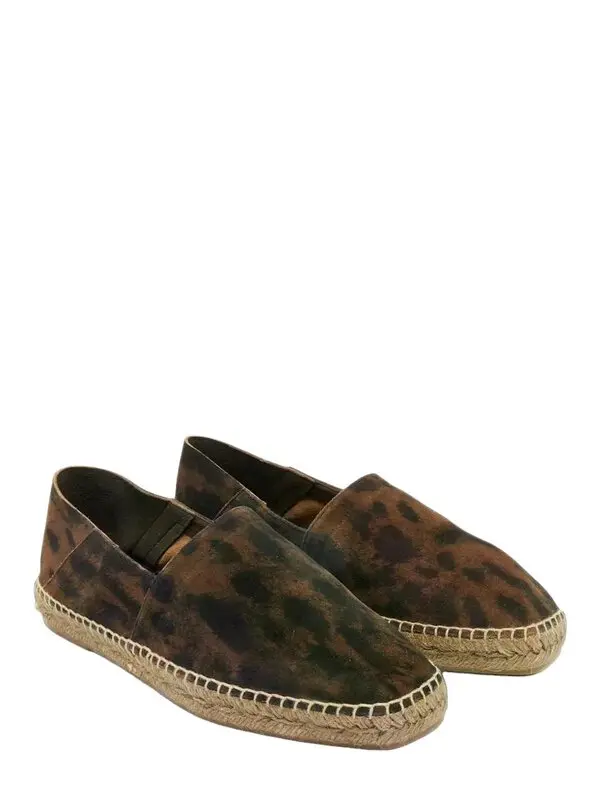 TOM FORD Barnes Camouflage Espadrilles - Brown