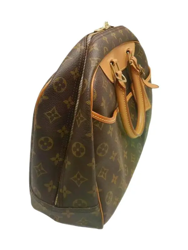 LOUIS VUITTON Monogram Canvas Deauville Handbag - Brown
