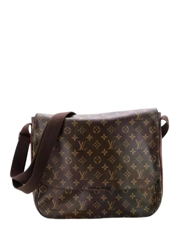 LOUIS VUITTON Beaubourg Messenger Bag Monogram Canvas Mm Crossbody Bag - Brown