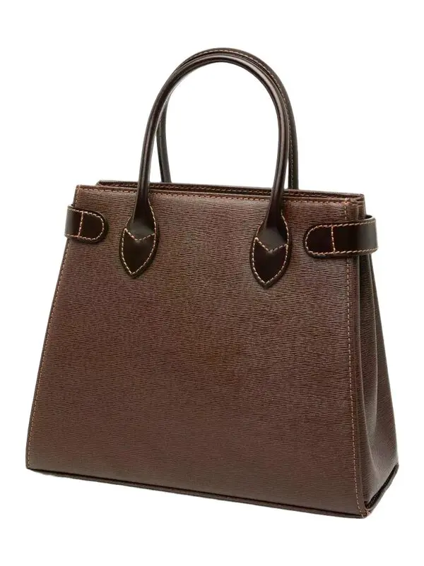 Burberry Leather Handbag - Brown