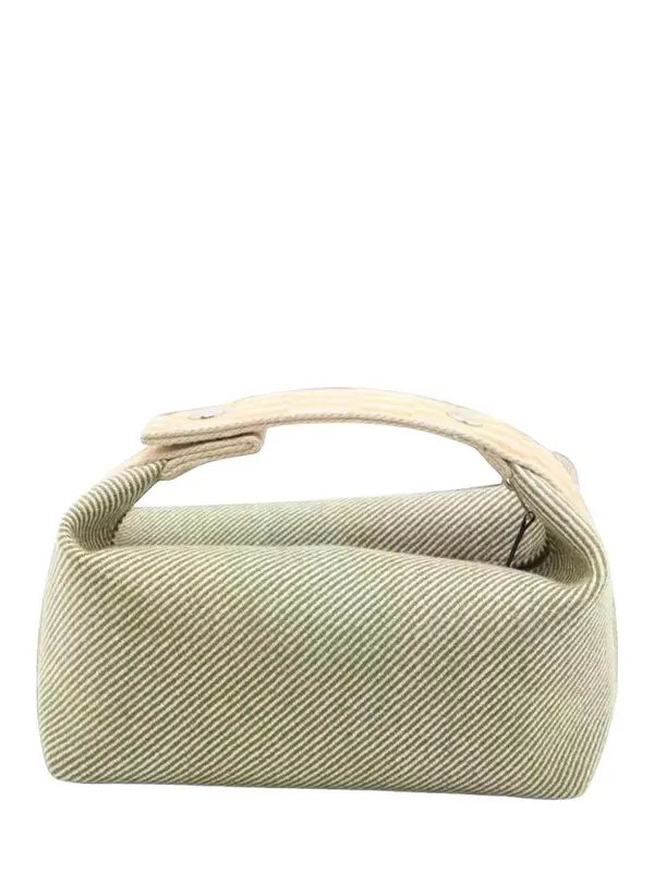 Hermès 2020-2026 Small Wool Bride A Brac Vanity Bag - Green