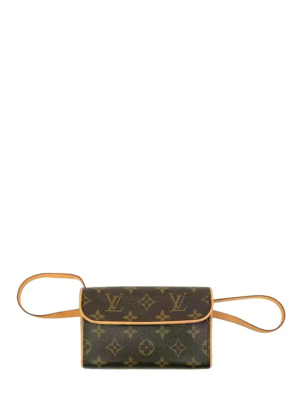 LOUIS VUITTON 2003 Monogram Florentine Belt Bag - Brown