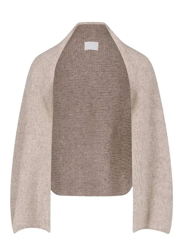 PAMPA THE BRAND Alpaca Wool Cardigan - Beige