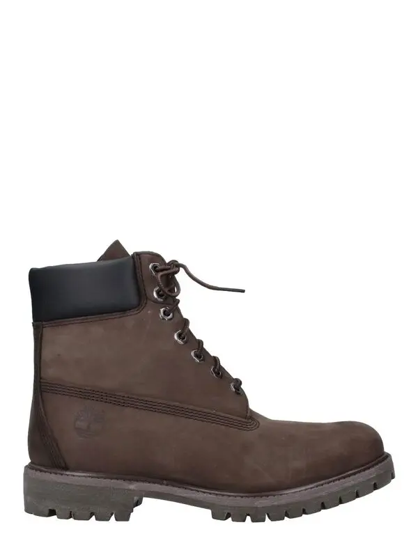 Timberland Premium 6 Inch Lace-up Leather Boots - Brown