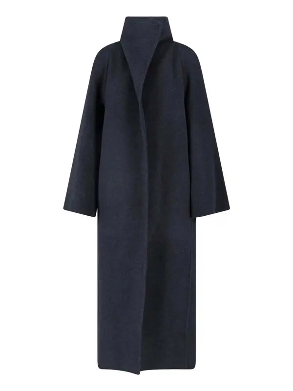 Khaite Romare Wool Coat - Gray