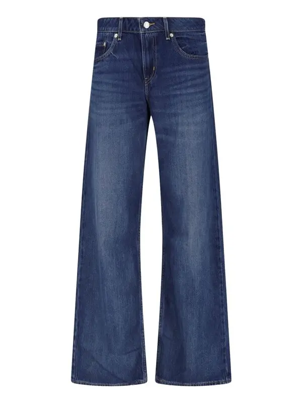LEVI'S STRAUSS Low Loose Wide Leg Jeans - Blue