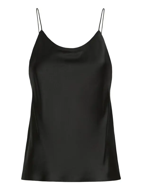 Max Mara Silk Cami Top - Black
