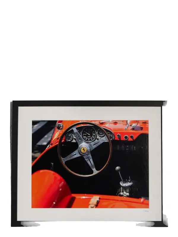 SONIC EDITIONS Framed 2026 Ferrari 250 Tr Print, 50" X 40 - Multi