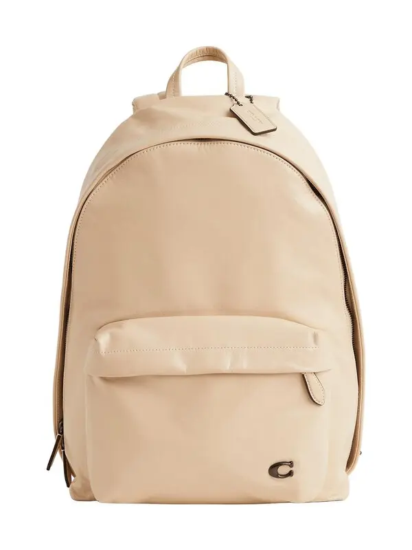 COACH Restored Hall Backpack With Signature Hardware - Ivory