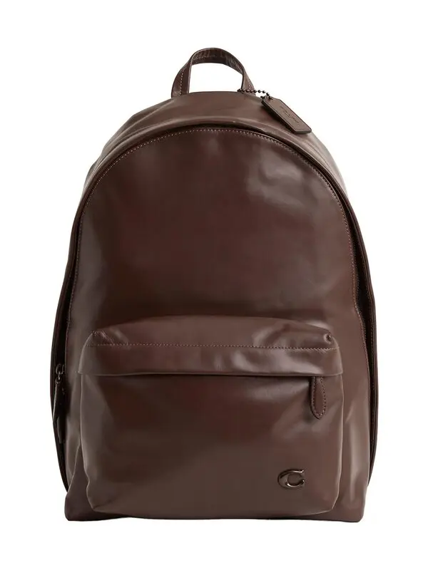 COACH Restored Hall Backpack With Signature Hardware - Maple