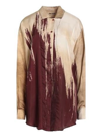 UMA WANG Viscose Cupro Twill Shirt - Sand
