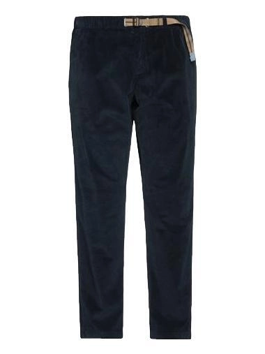 WHITE SAND Cotton And Lyocell Blend Corduroy Pants - Blue