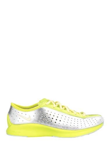 Nike Lime Leather And Textile Low-top Sneakers - Green