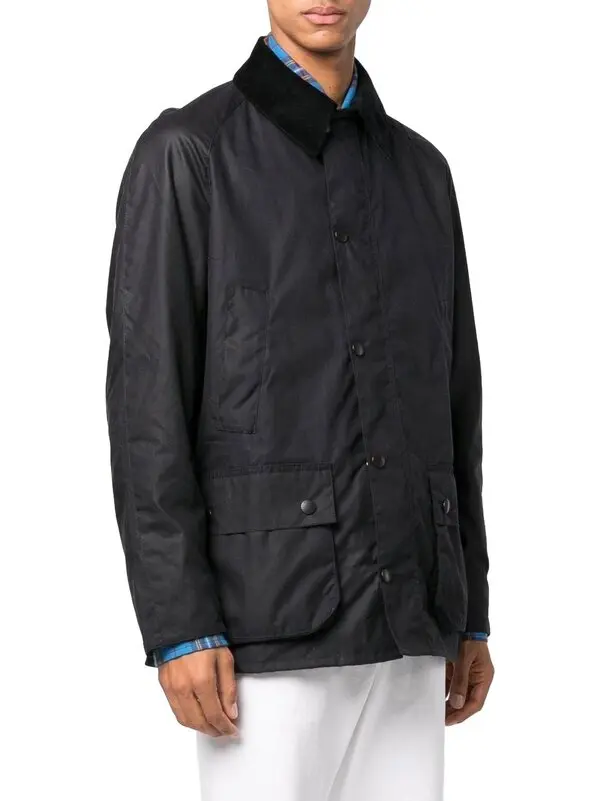 Barbour Ashby Wax Jacket - Blue