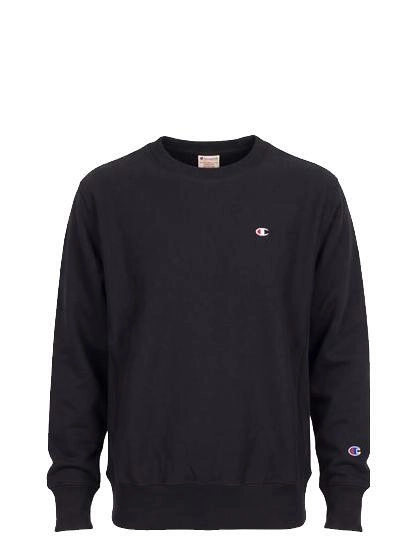 Champion Cotton Sweatshirt - Black