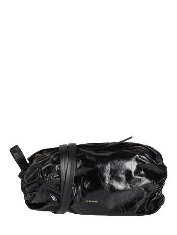 JIL SANDER Leather Crossbody Bag - Black
