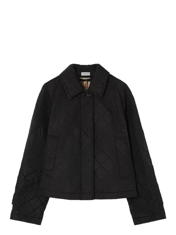 Burberry Quilted Nylon Jacket - Black