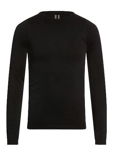 Rick Owens T-shirt Size Polyamide, Elastane - Black
