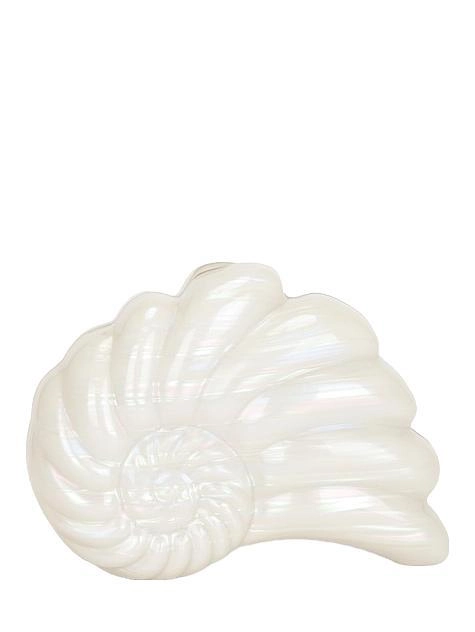 OLGA BERG Ava Pearl Shell Clutch - Rainbow