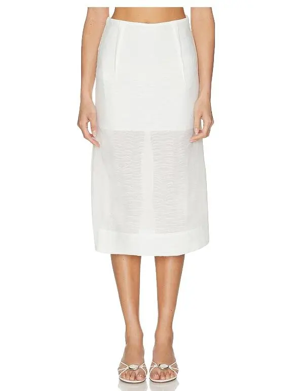 THE GARMENT Thetis Skirt - Ecru