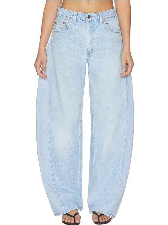 ALIGRACE The Monroe Barrel Jean - Light & Medium