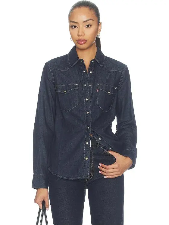 LEVI'S Western Denim Shirt - First Impression Western