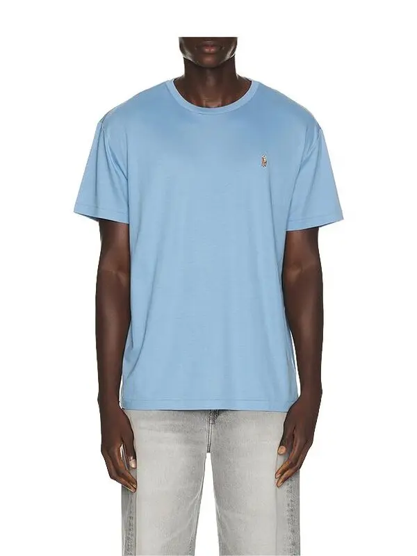 Polo Ralph Lauren Soft Touch T-shirt In Blue - Sky Blue