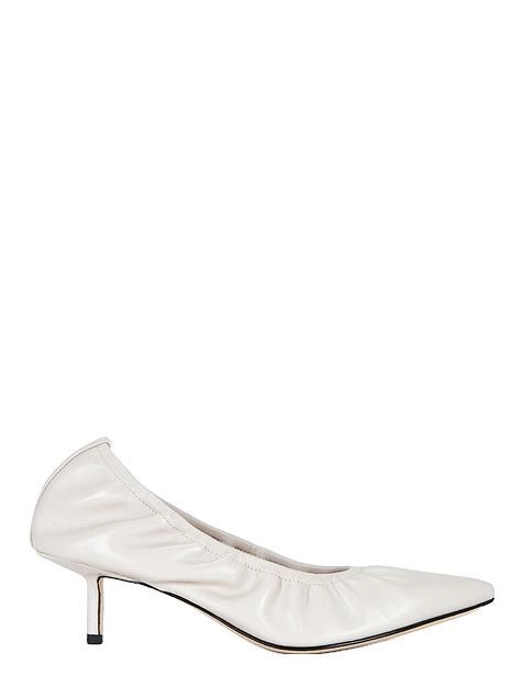 Studio Amelia Rhodes 50 Kitten Heel Pumps - Stone