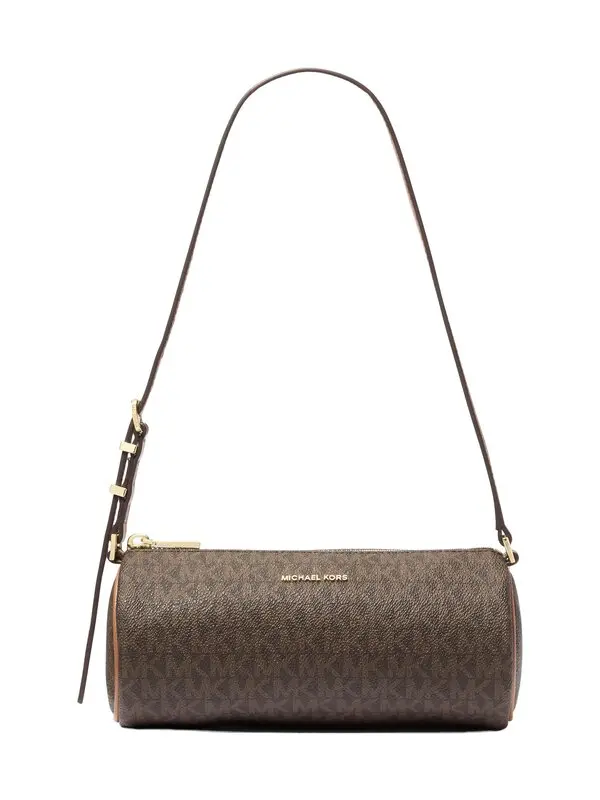 Michael Kors Izzy Small Signature Logo Barrel Pochette - Brown
