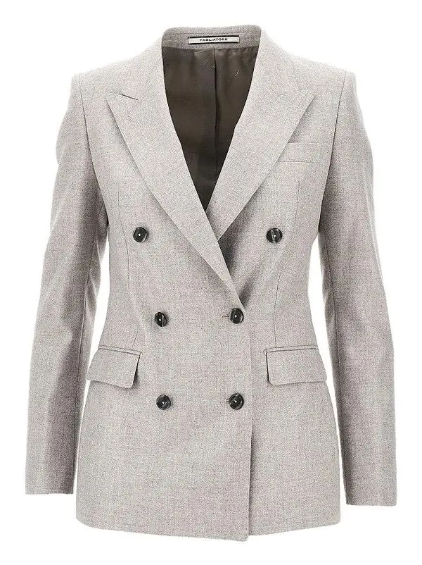 Tagliatore Parigi Wool And Cashmere Jacket - Grey