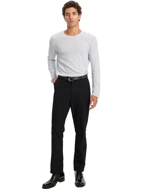 ATM Anthony Thomas Melillo Cotton Twill Chino Pant - Black
