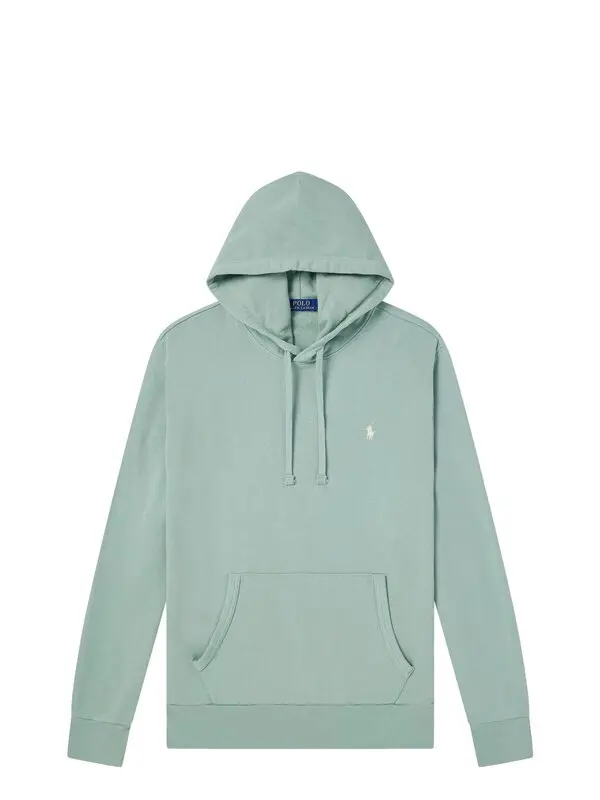 Polo Ralph Lauren Cotton Jersey Hoodie - Green