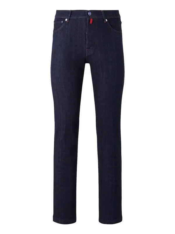 Kiton Straight-leg Jeans - Black