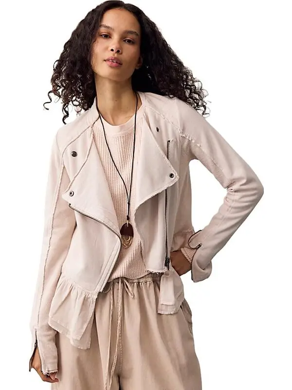 Free People Emerson Cardigan - Grey Lilac