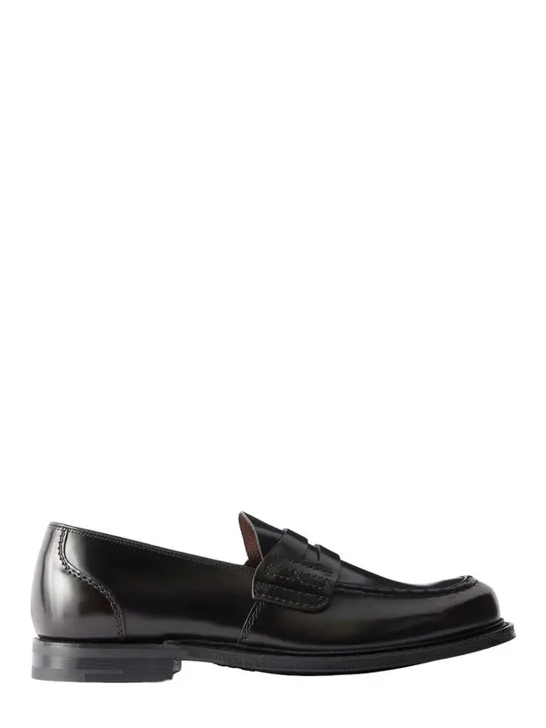 Church's Farsley Leather Penny Loafers - Black