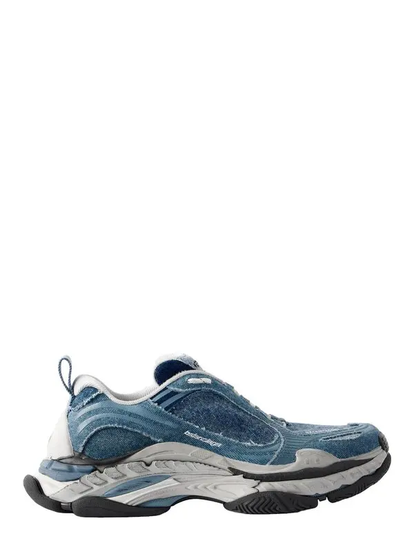 Balenciaga Triple S.2 Denim Sneakers - Blue
