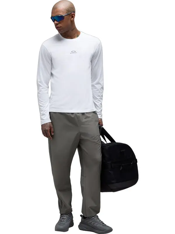 Oakley Long Sleeve Performance Tee With Upf 30 - White