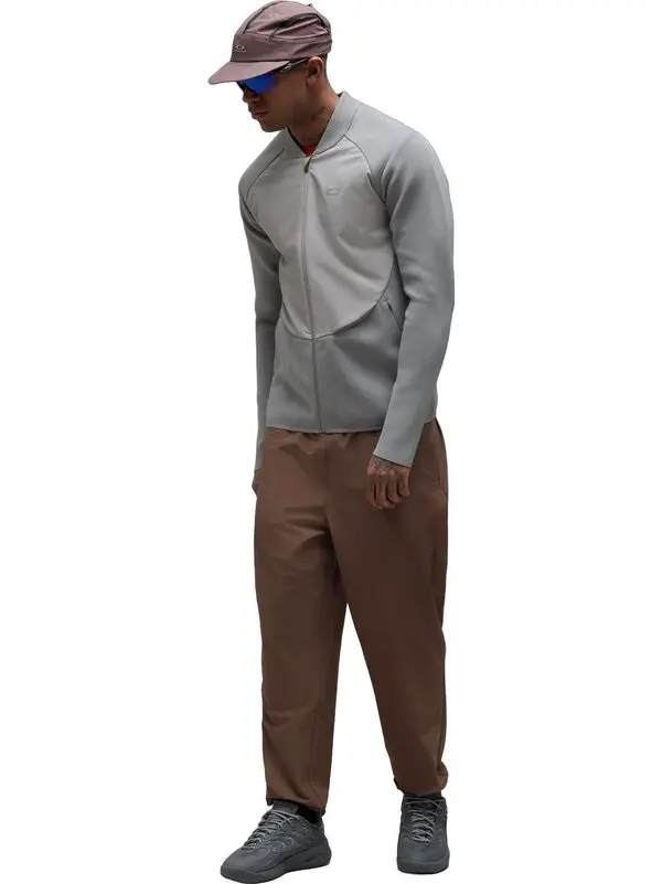 Oakley Edge Force Hybrid Mid Layer Jacket - Cement