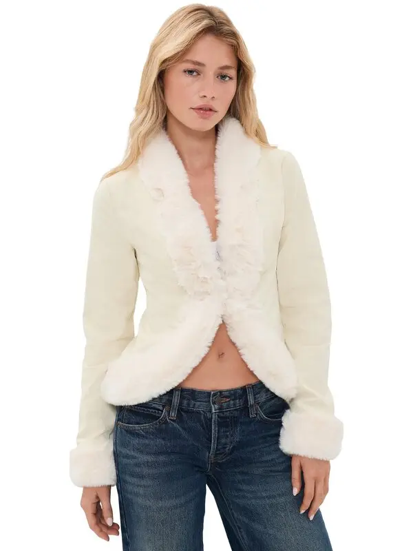 Lioness Dynasty Jacket - Cream