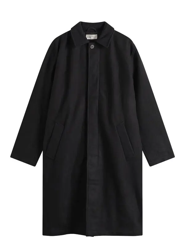 Universal Works Mowbray Mac Coat - Black