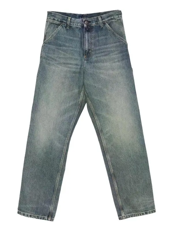 Carhartt Work In Progress Single Knee Jeans - Blue