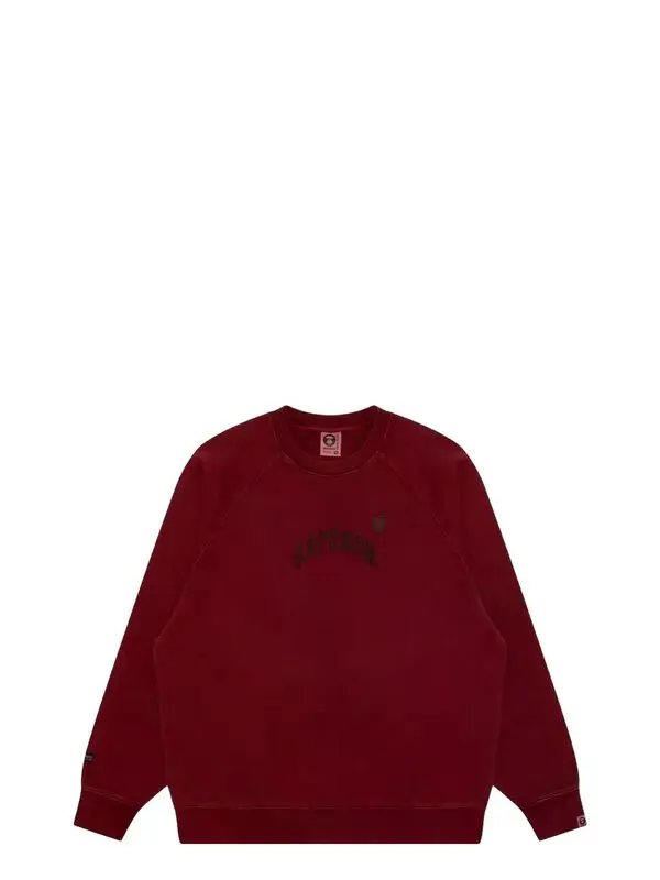 AAPE BY *A BATHING APE Logo-print Sweatshirt - Red