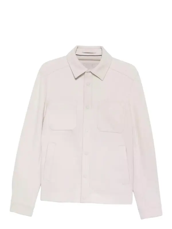 Herno Chest-pockets Press-stud Jacket - Neutrals