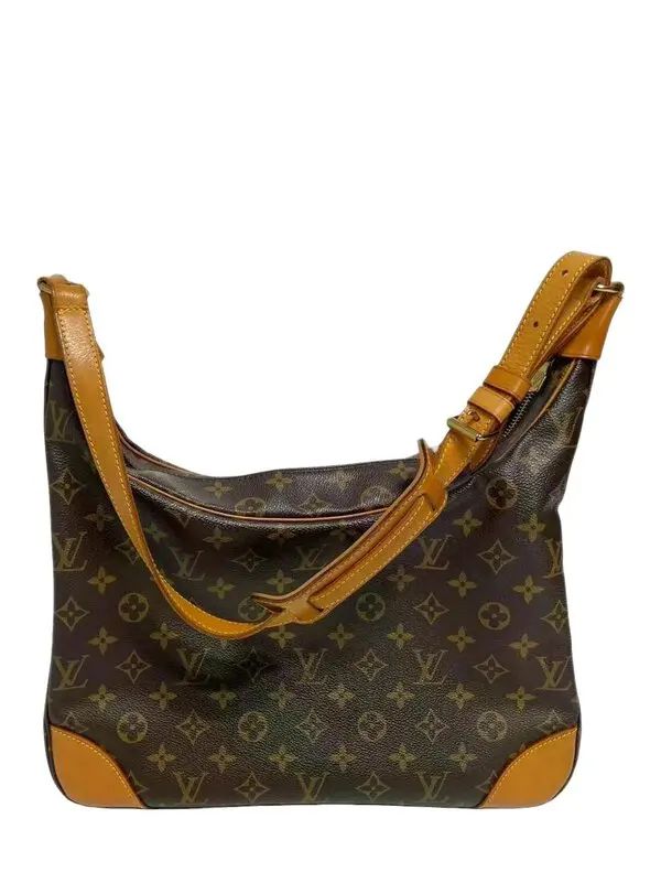 LOUIS VUITTON Monogram Canvas Shoulder Bag - Brown