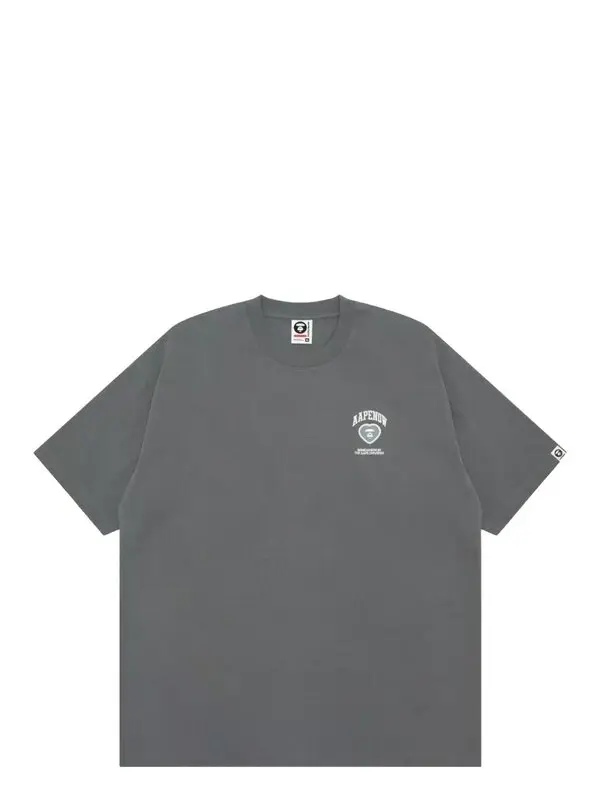 AAPE BY *A BATHING APE Heart-patch T-shirt - Grey